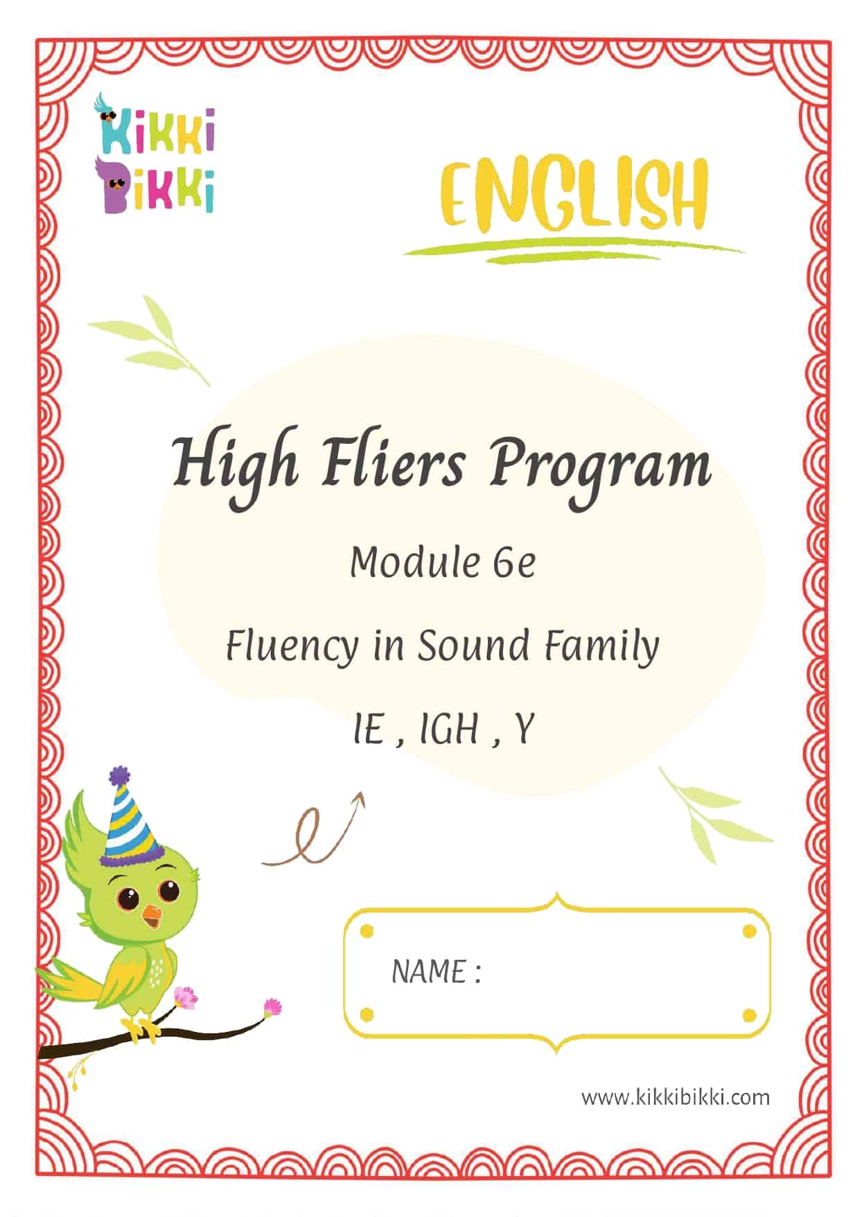 Learn to Spell ie, igh, y Words - Free Phonics Printable Worksheets