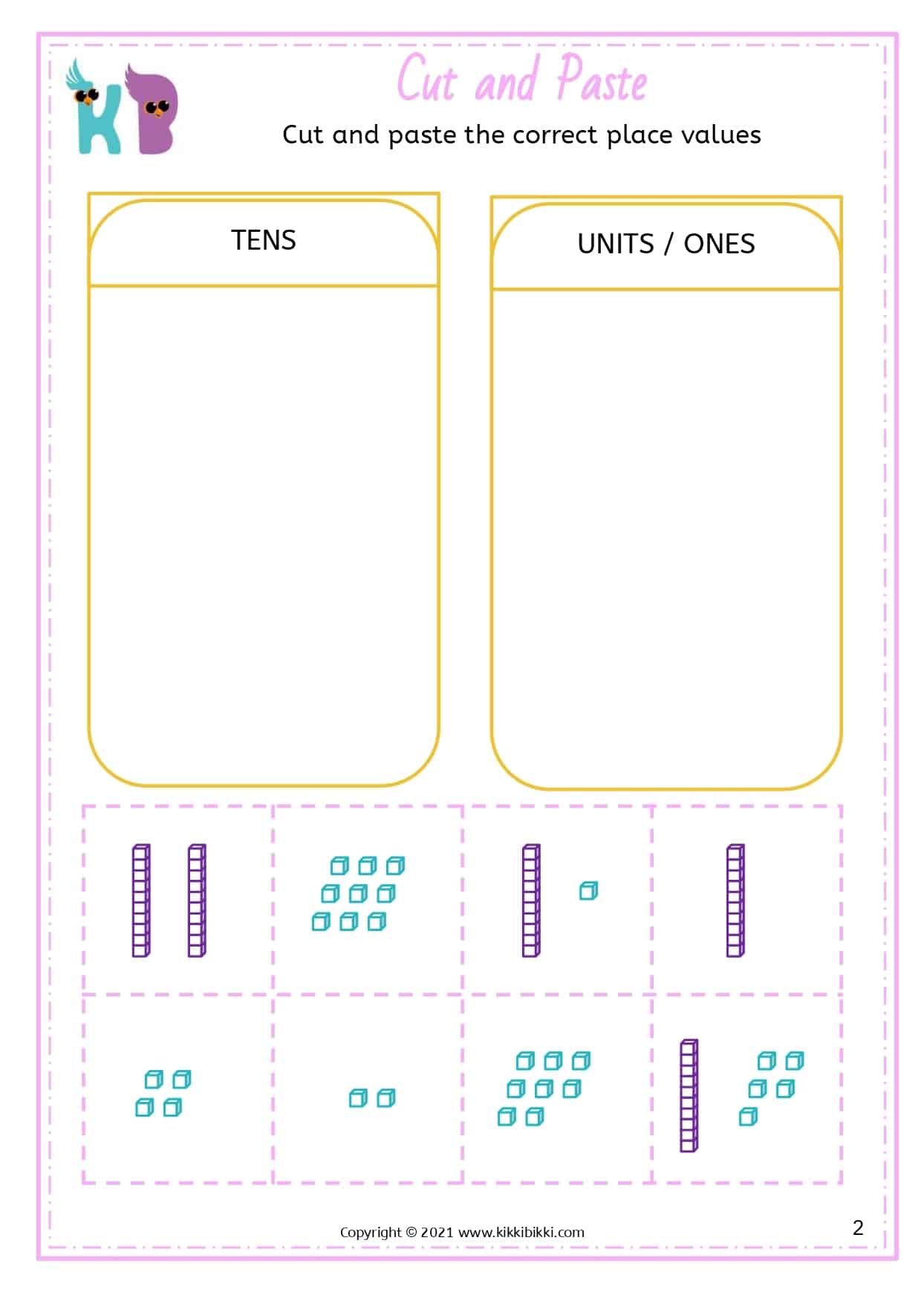 PLACE VALUE WORKSHEETS - KikkiBikki