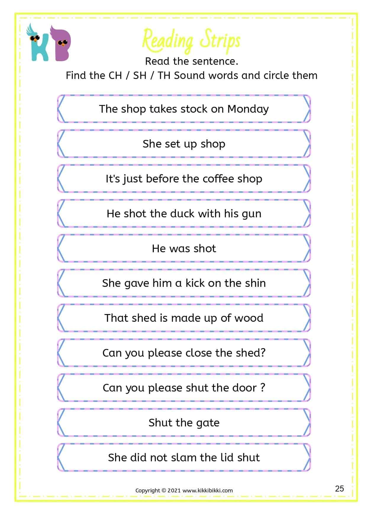 Free Bossy R Printable Worksheets
