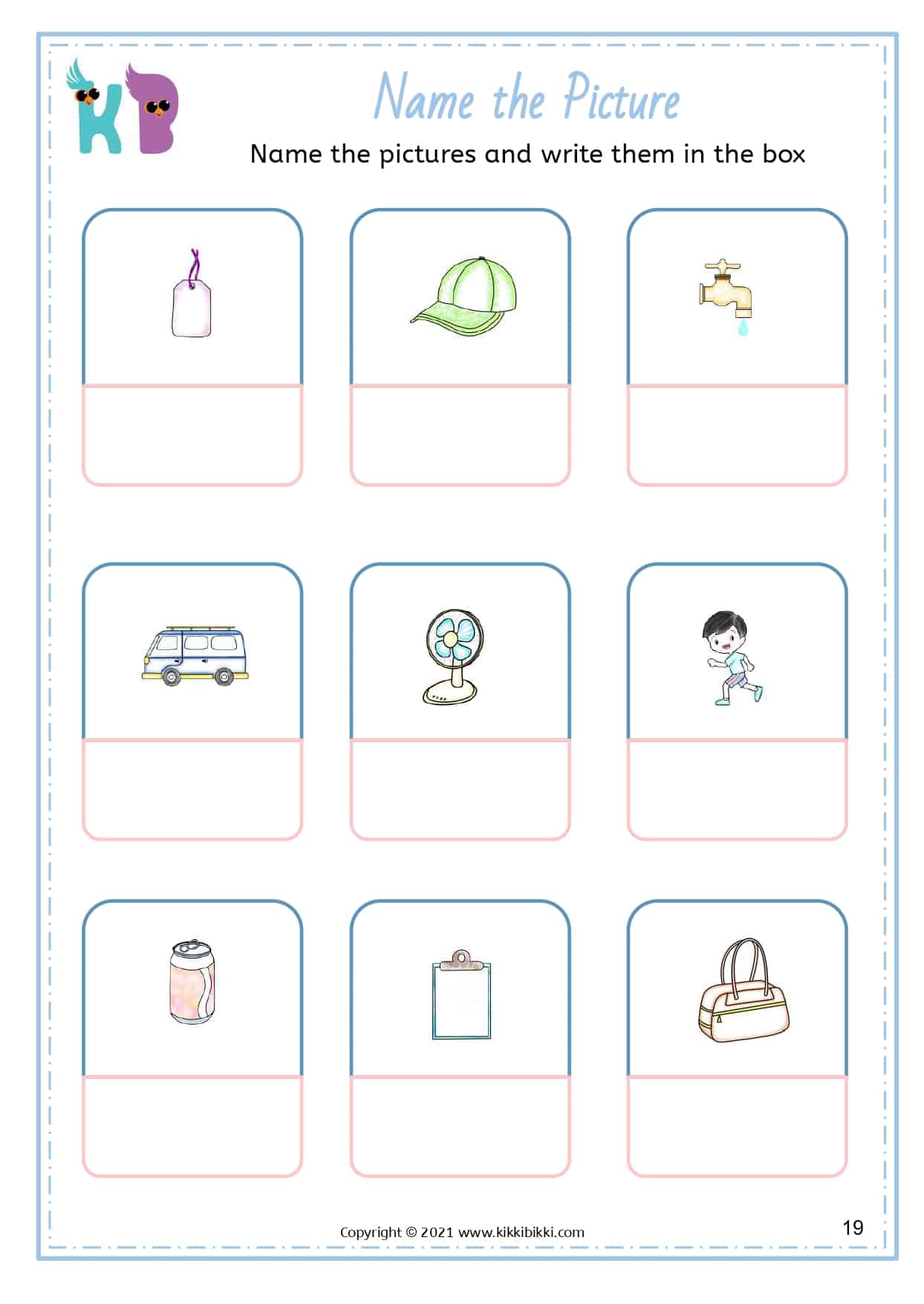 CVC Short a Words Worksheets - Free Phonics Printable