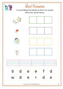 CVC -ed Word Family - Free Phonics Printable