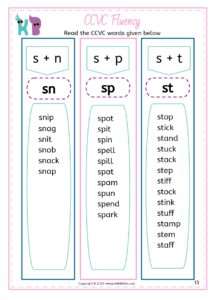 CCVC Words Worksheets - Free Phonics Printable Worksheets