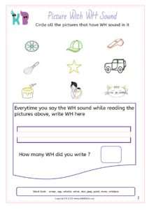 Digraphs - Kindergarten Worksheet - Free Phonics Printable