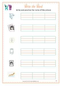 ph Words - Kindergarten Worksheet - Free Phonics Printable