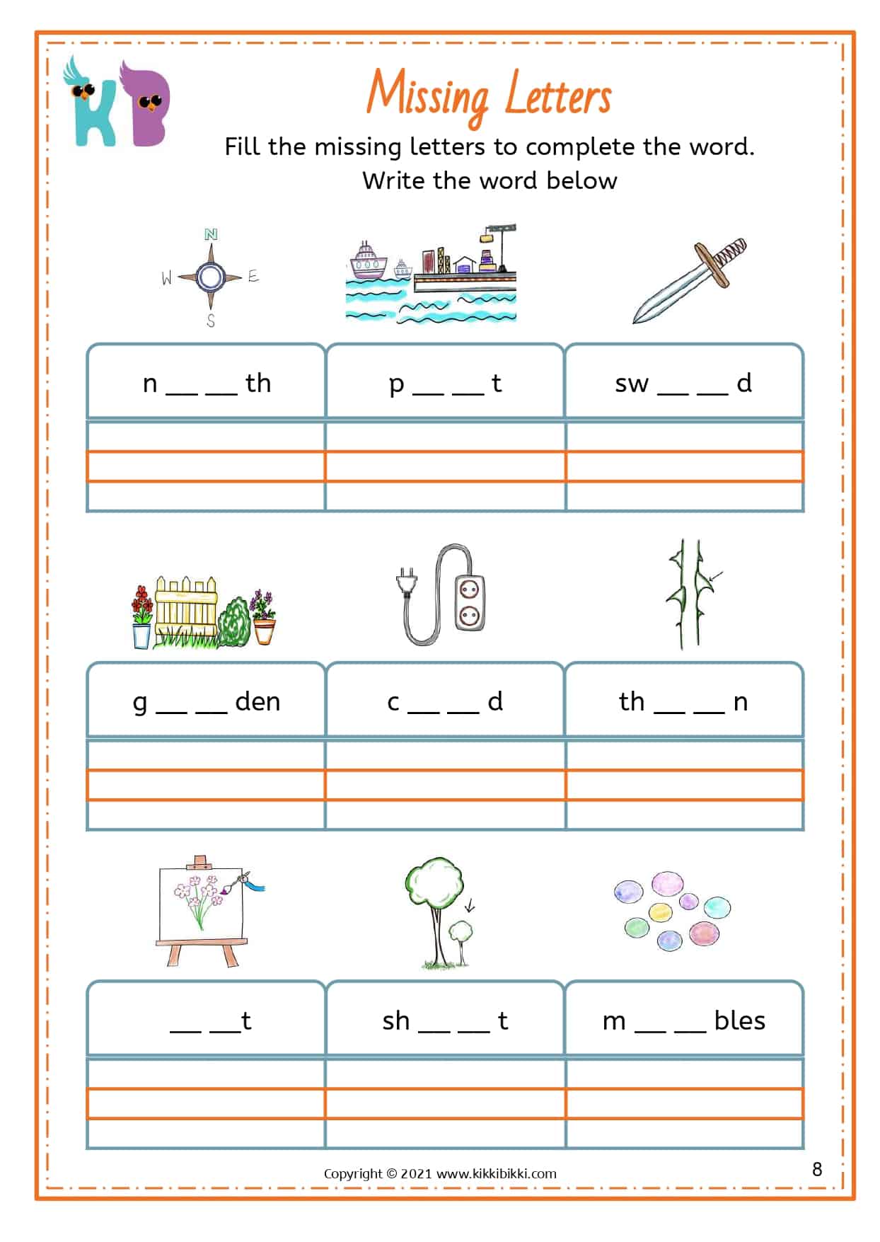 Bossy R Worksheets - FREE Printable - KikkiBikki