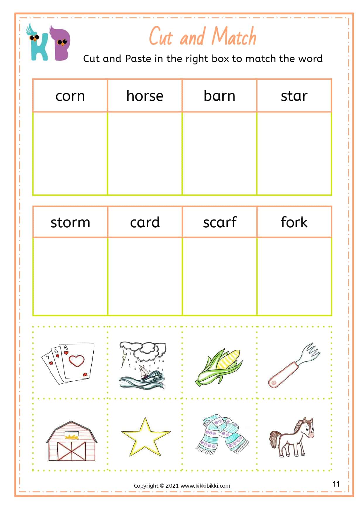 Bossy R Worksheets - FREE Printable - KikkiBikki