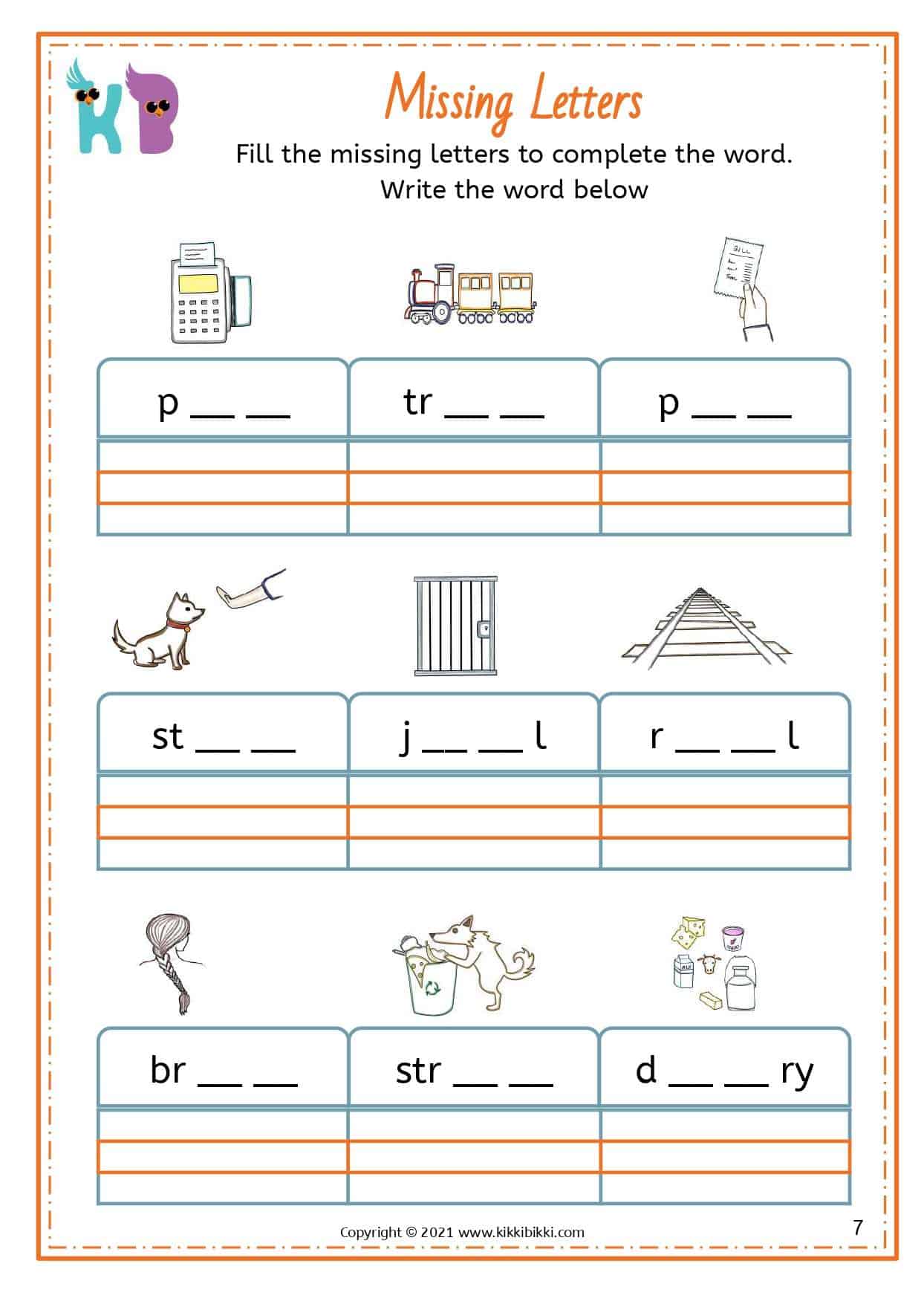 Long A Worksheets: Mastering 'ai' and 'ay' words