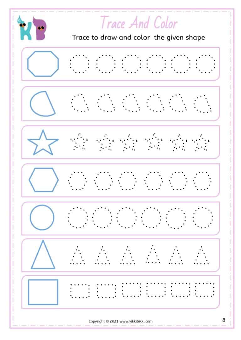 Help your Kindergartener become FLUENT WITH 2D SHAPES