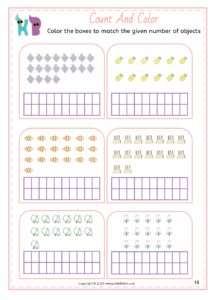 COUNTING NUMBERS WORKSHEETS - Free Math Printable