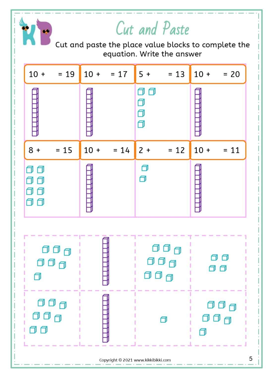 BALANCING EQUATION WORKSHEETS - Free Math Printable