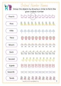 INTRODUCTION TO ORDINAL NUMBERS - KikkiBikki
