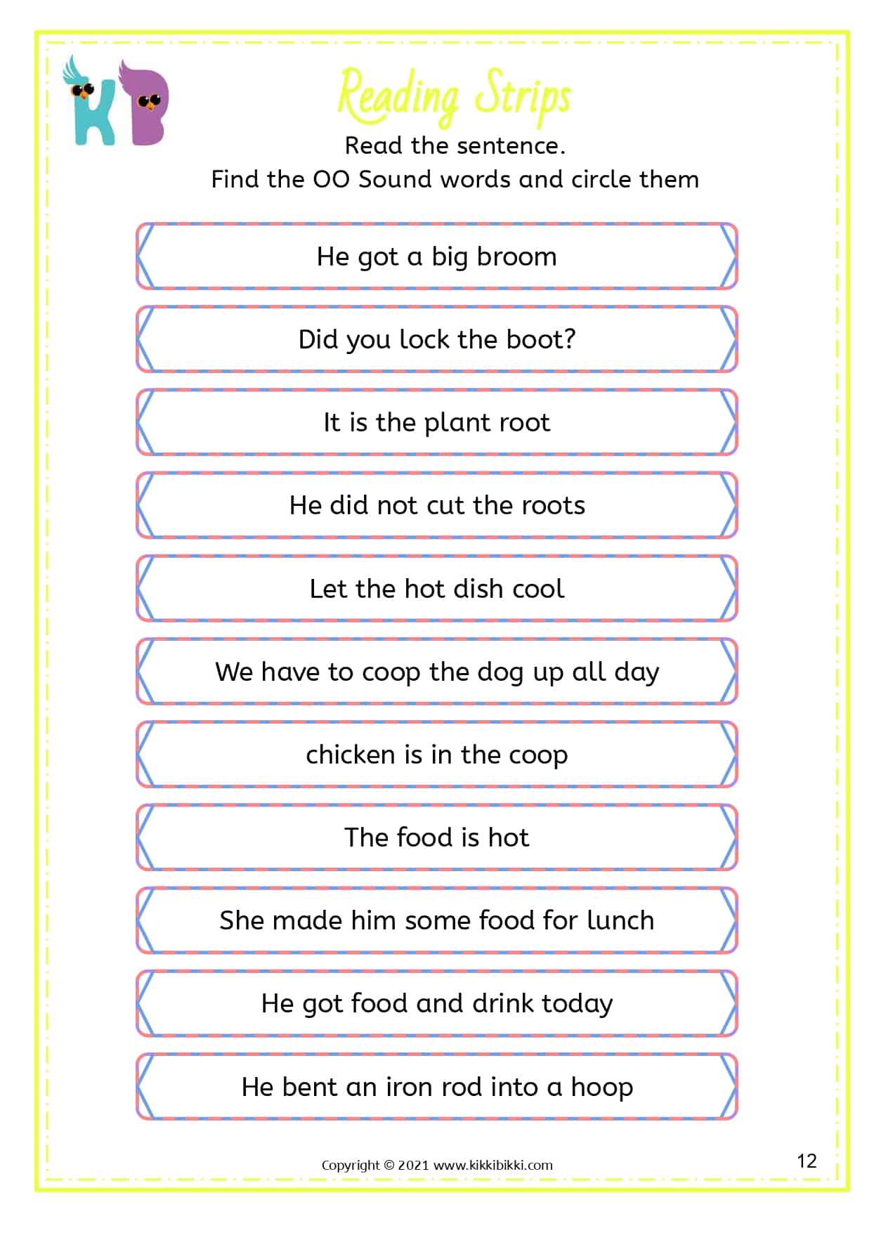 "Exploring Phonics: Introduction to the 'OO' Sound"
