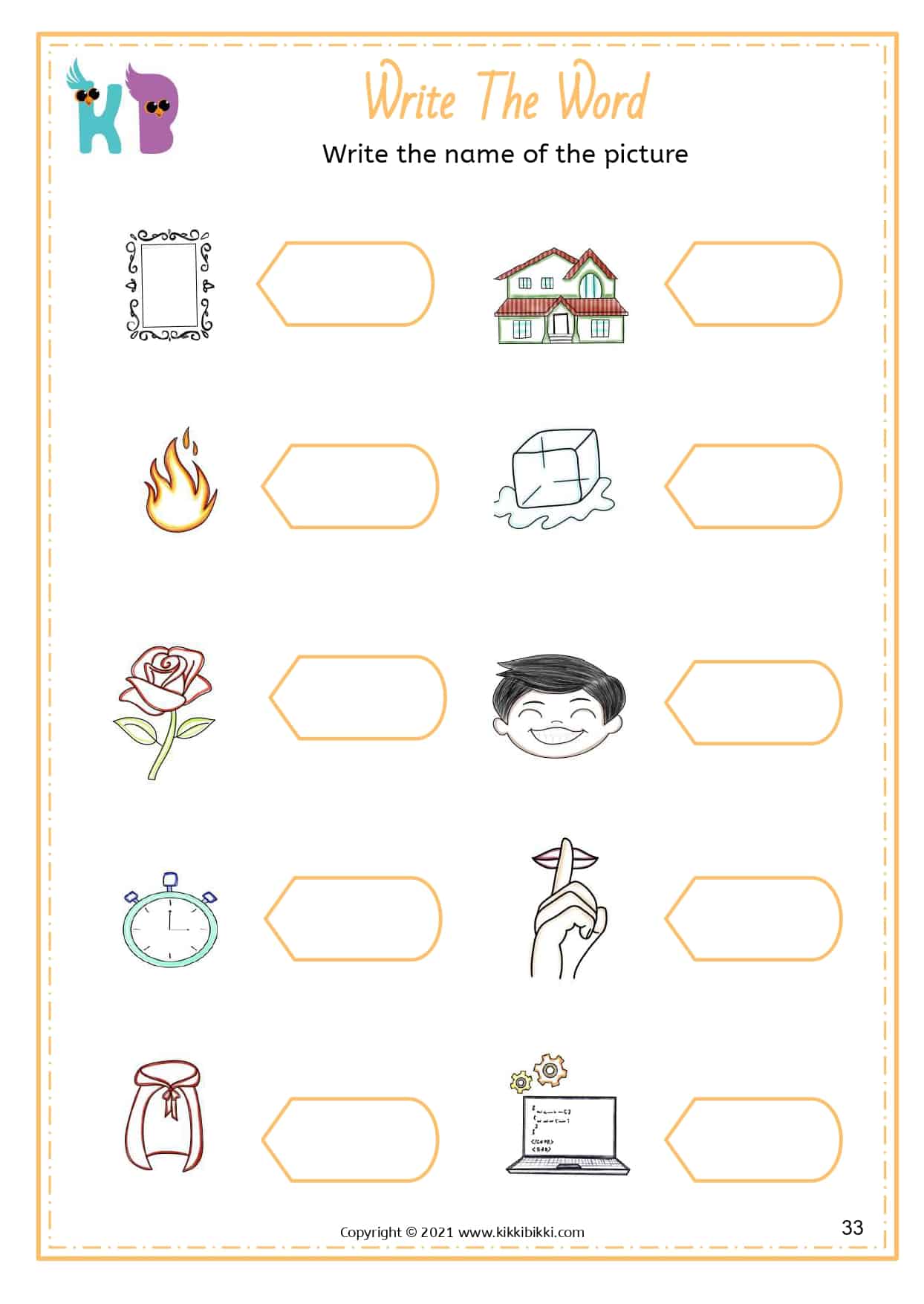 Unlock Phonics Magic: Silent E Write the Word Worksheet