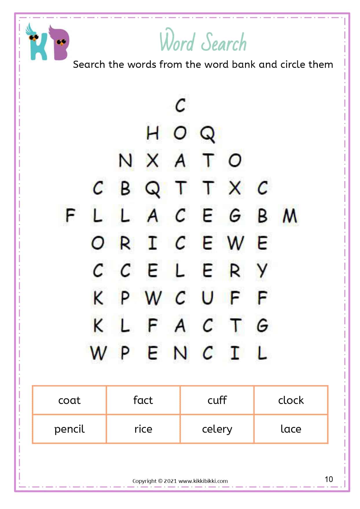 Phonics Fun: Introduction to Soft C Sound - Write the Word