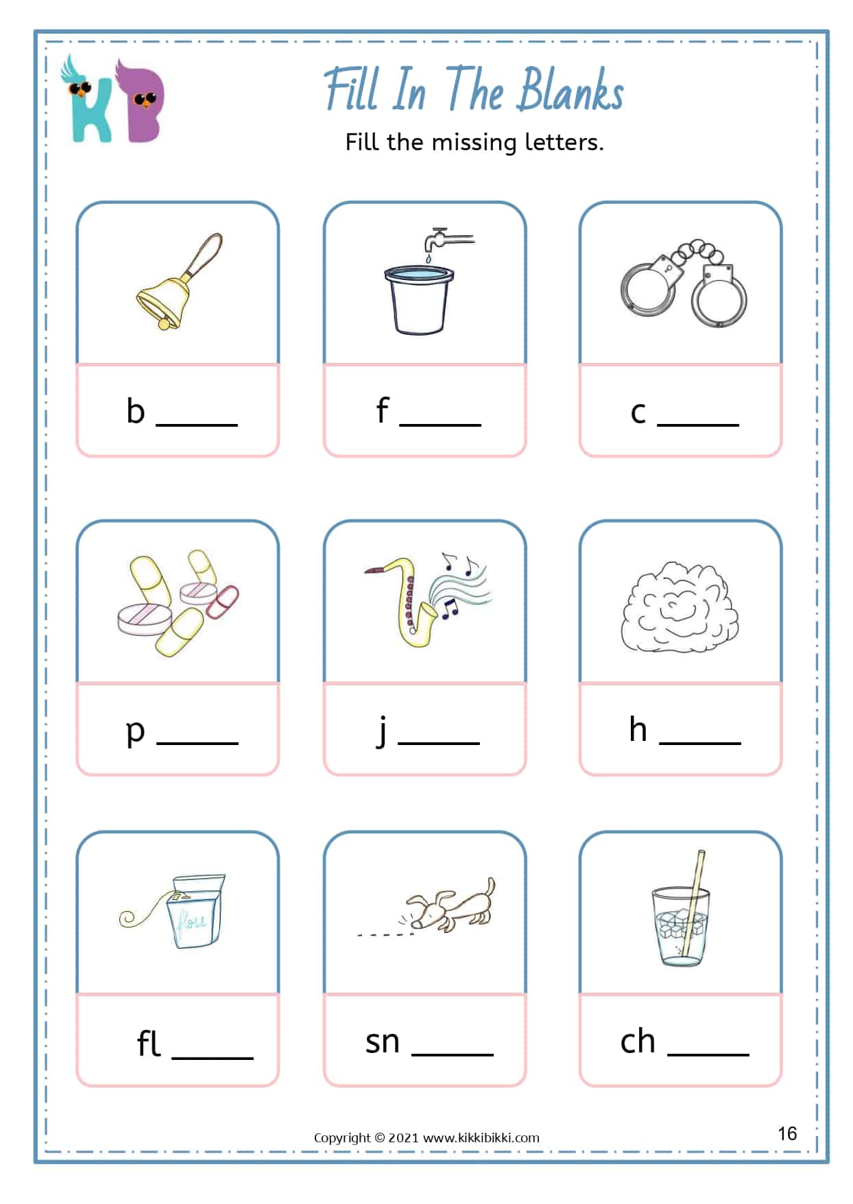 Double Consonants | Free Phonics Printable Worksheets