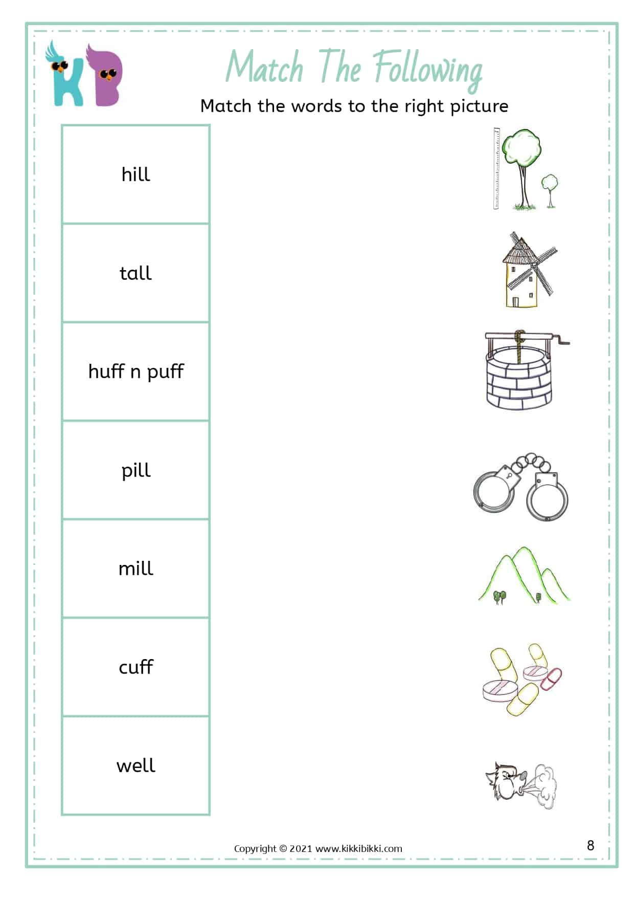 Double Consonants | Free Phonics Printable Worksheets