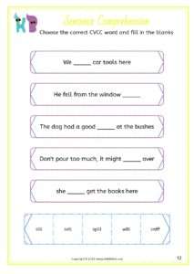 Double Consonants | Free Phonics Printable Worksheets