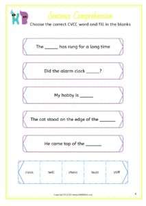 Double Consonants | Free Phonics Printable Worksheets