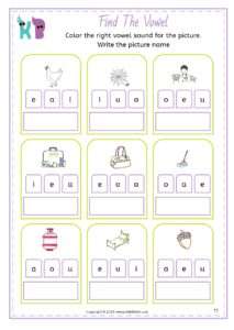 CVC Worksheets - Learn to Spell - Free Phonics Printable
