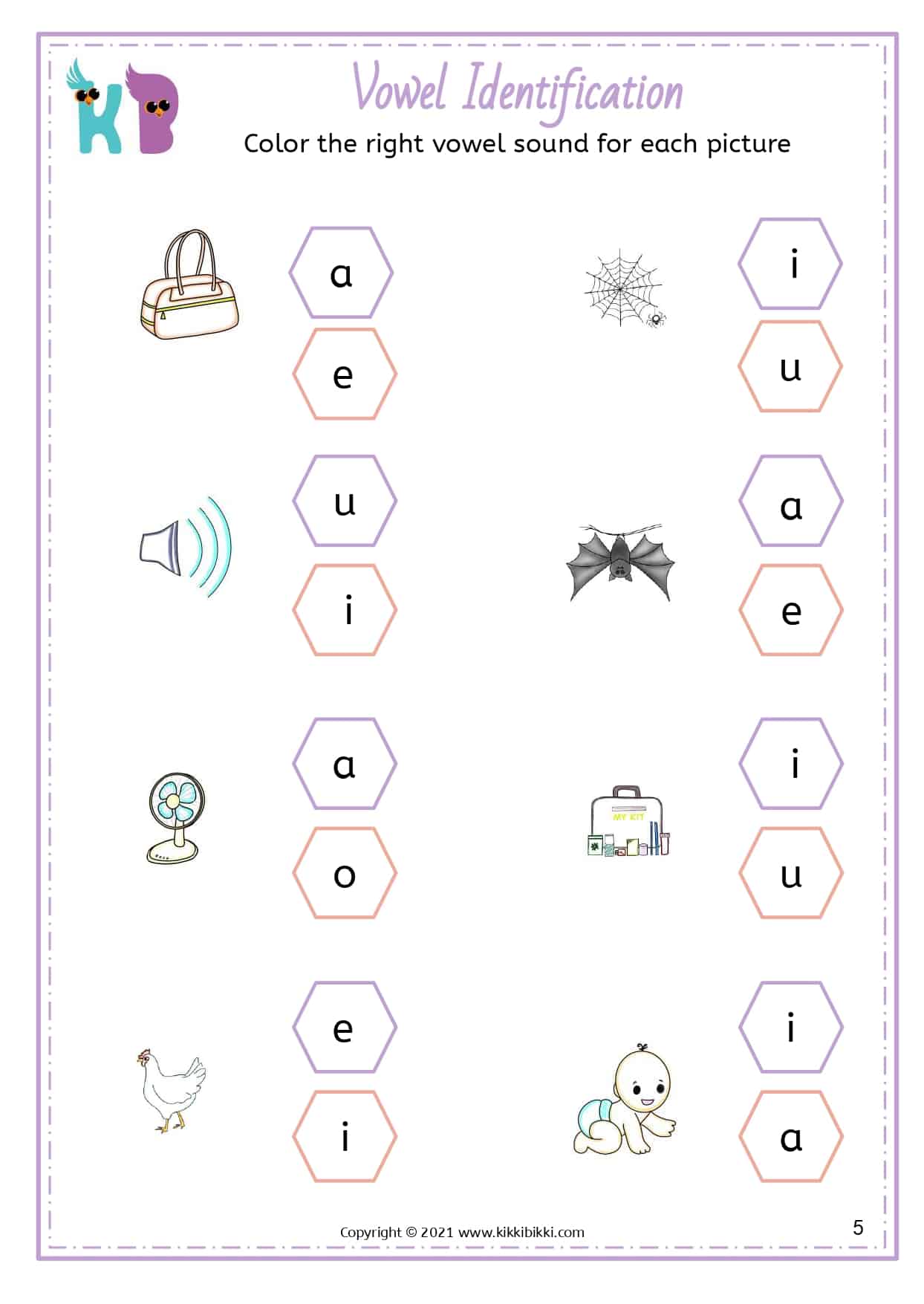 CVC Worksheets - Learn to Spell - Free Phonics Printable