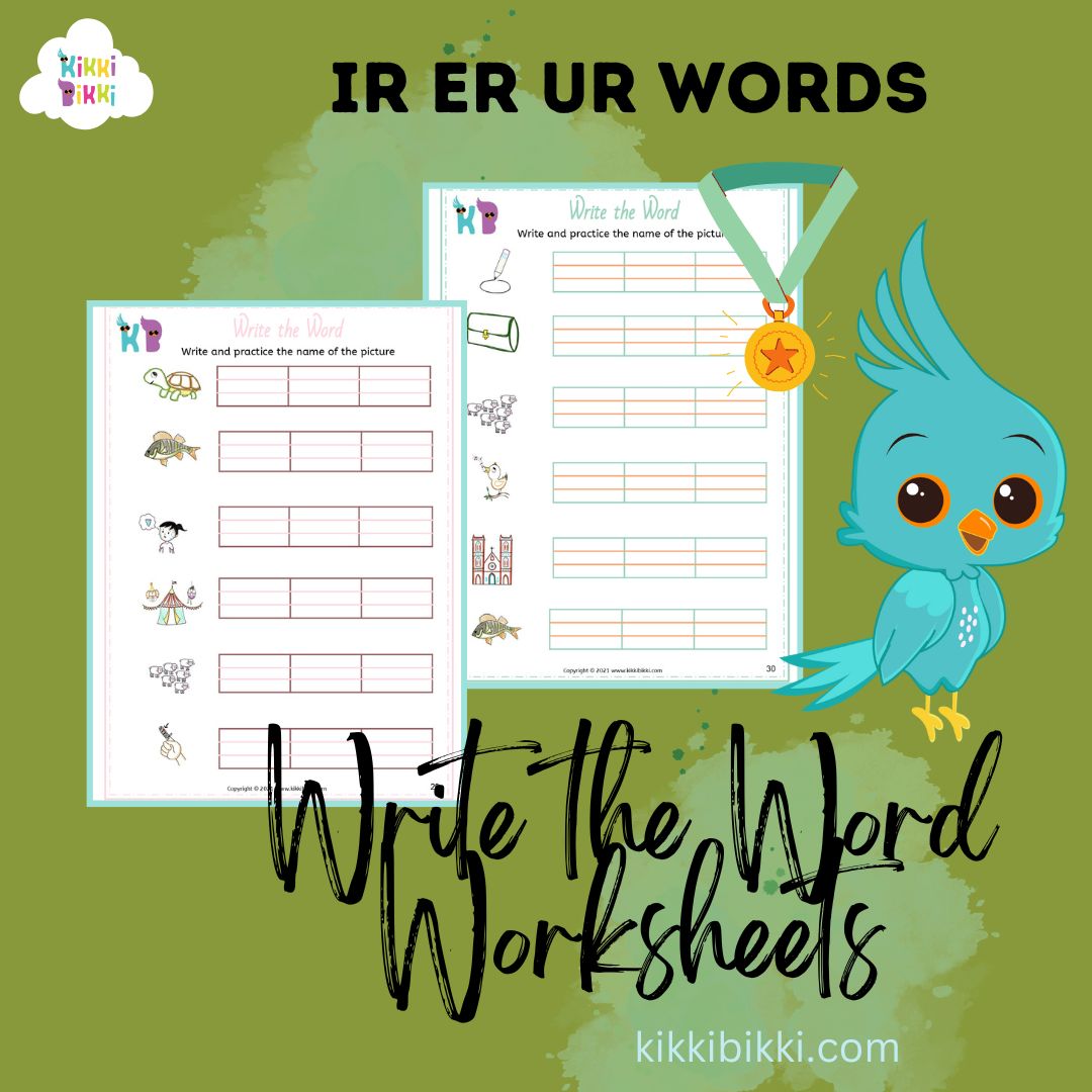 Consolidation of Bossy R Sound Family - Write the Word