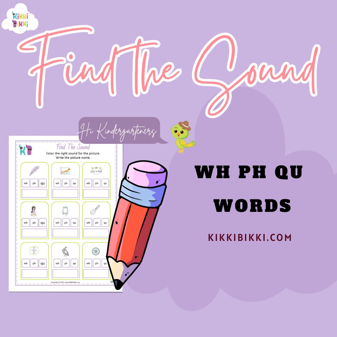 Consolidation of WH, PH, QU Sound Family - Find the Sound