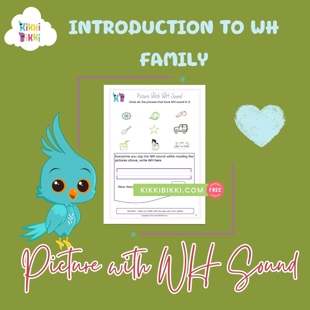 Phonics Adventure: Match the Picture to the 'WH' Sound