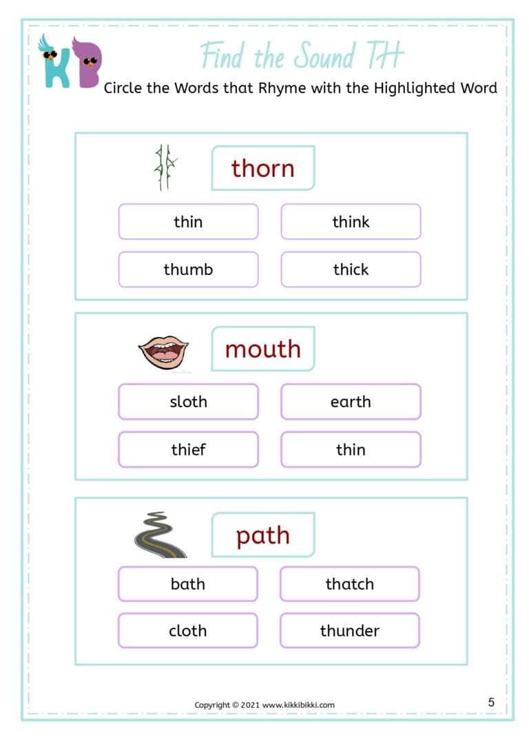 Phonics Fun: Exploring the TH Sound