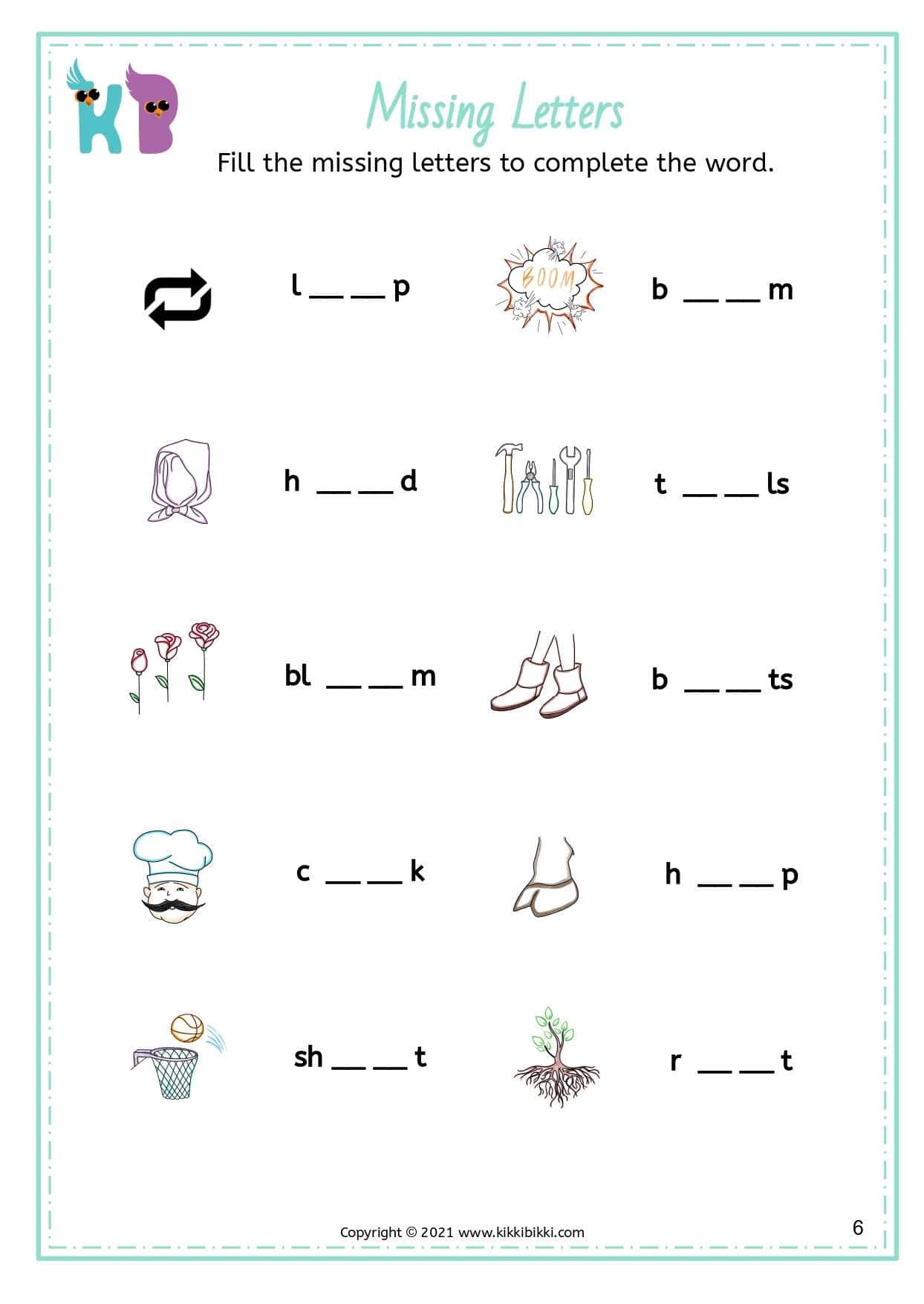 Phonics Worksheets for OO Sound: Enhancing Literacy Skills