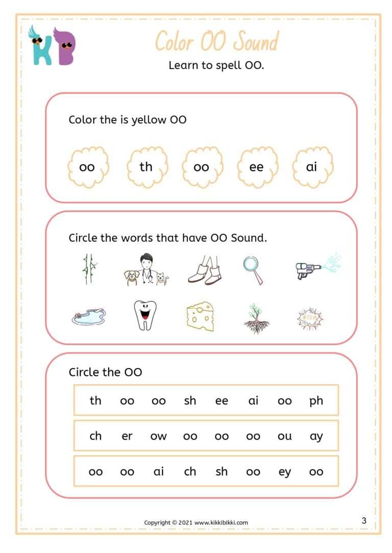 Match the Picture Sound Worksheets for Kindergarten Children