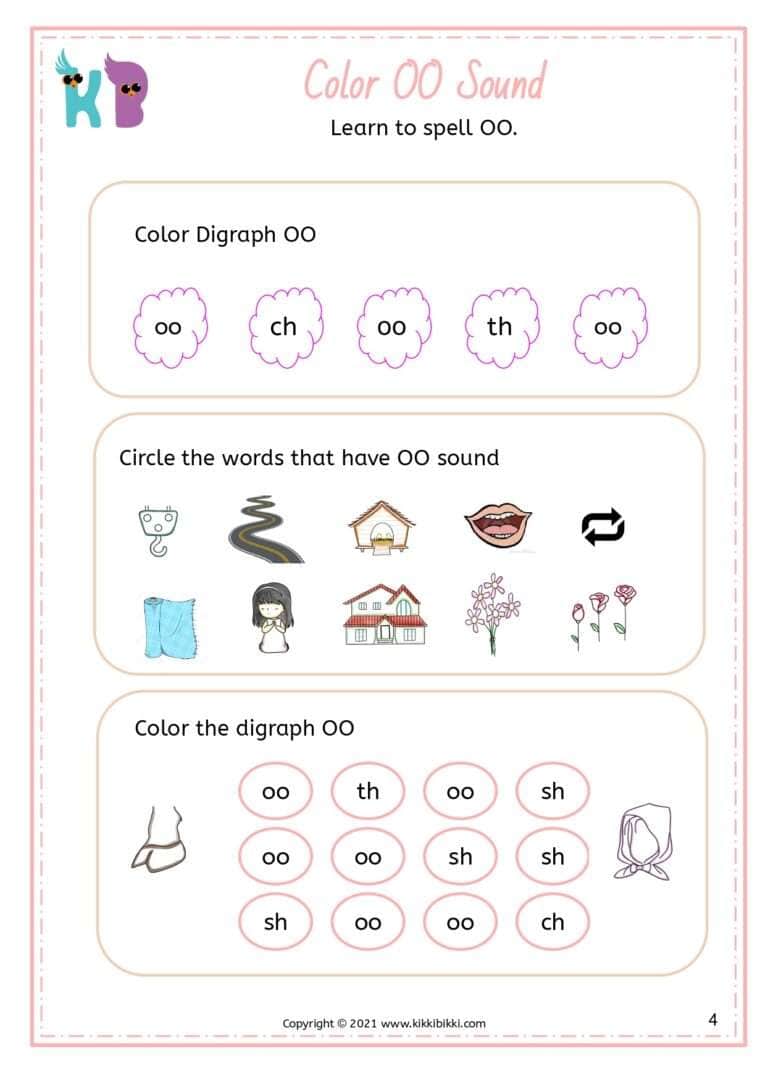Match the Picture Sound Worksheets for Kindergarten Children