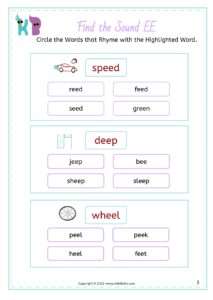 Introduction to the ‘ee’ Sound: Phonics Made Easy