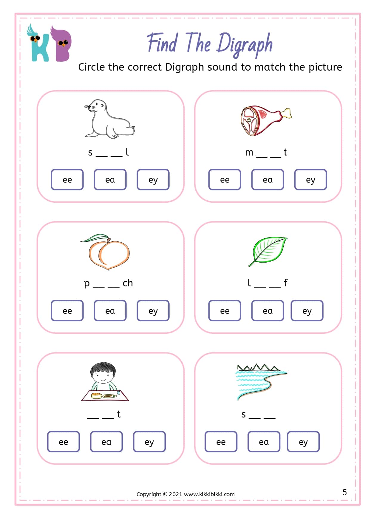 Exploring Phonics: Introduction to 'EA' Sound - Write the Sound