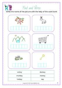 Exploring Vowel Digraphs: EY Sound Worksheets for Kids