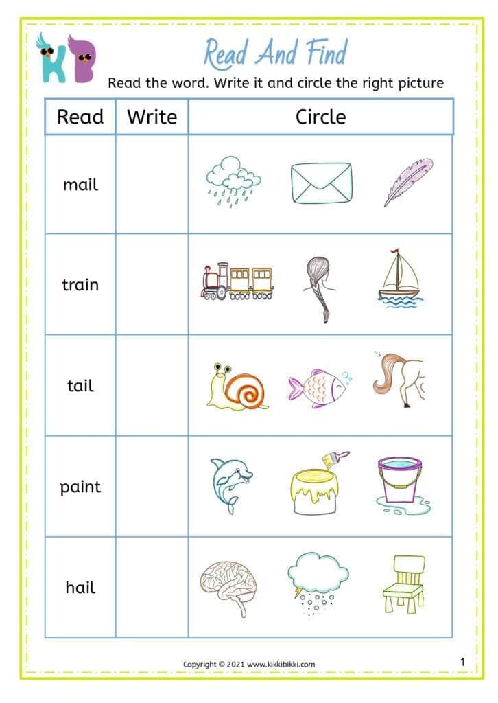 Exploring Vowel Digraphs: AI Sound Worksheets for Kids