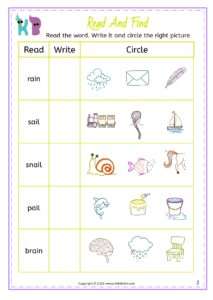 Exploring Vowel Digraphs: AI Sound Worksheets for Kids