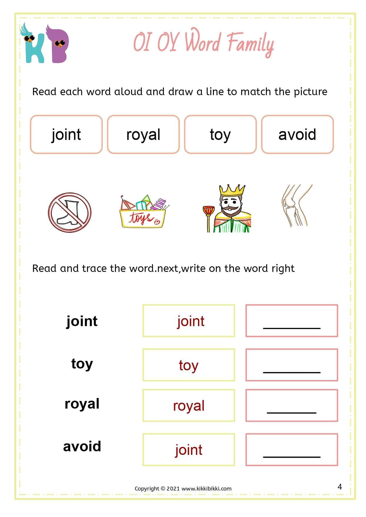 Phonics Adventure: Consolidation OI and OY Sound