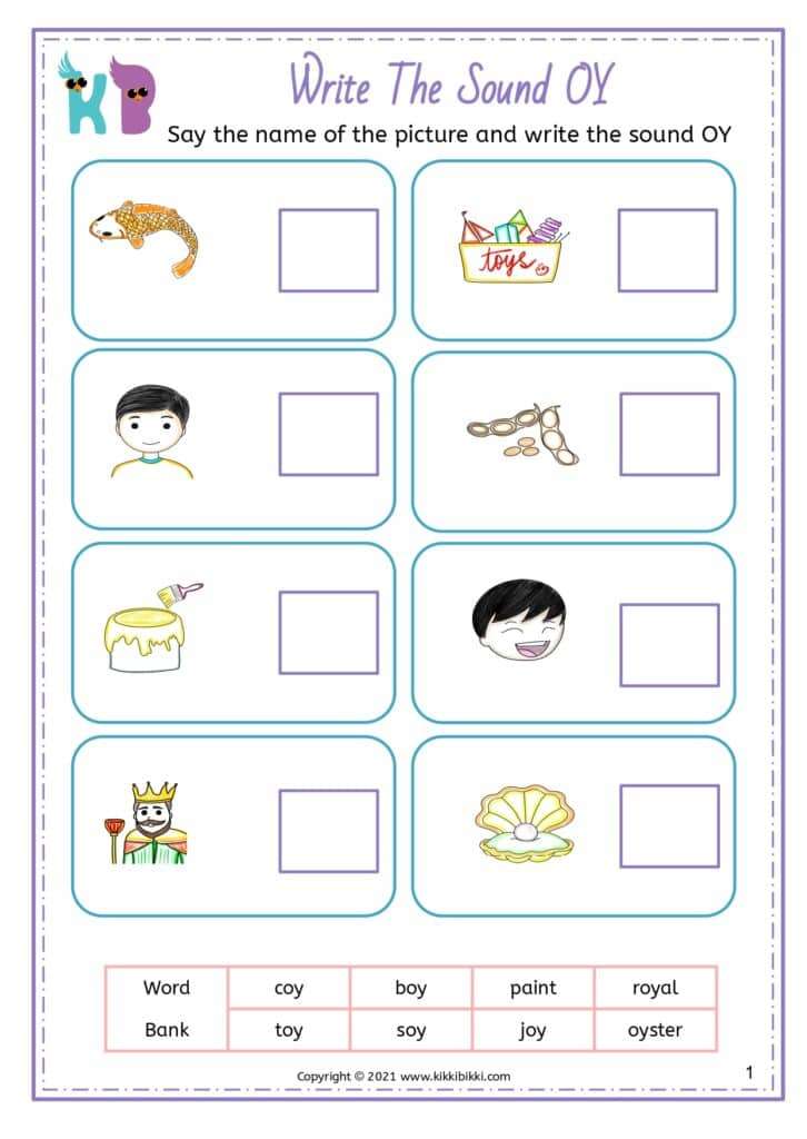 Exploring Phonics: Introduction to the 'OY' Sound
