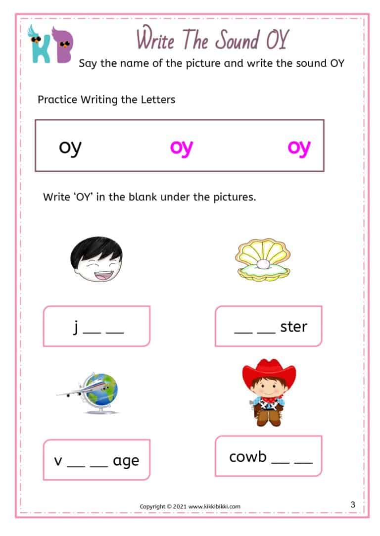 Exploring Phonics: Introduction to the 'OY' Sound