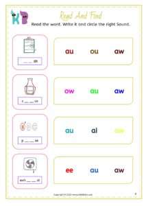 Exploring Phonics: Introduction to the 'AU' Sound