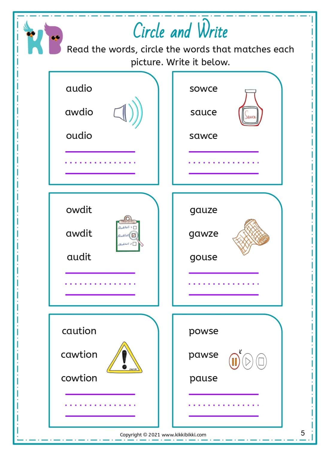 Exploring Phonics: Introduction to the 'AU' Sound