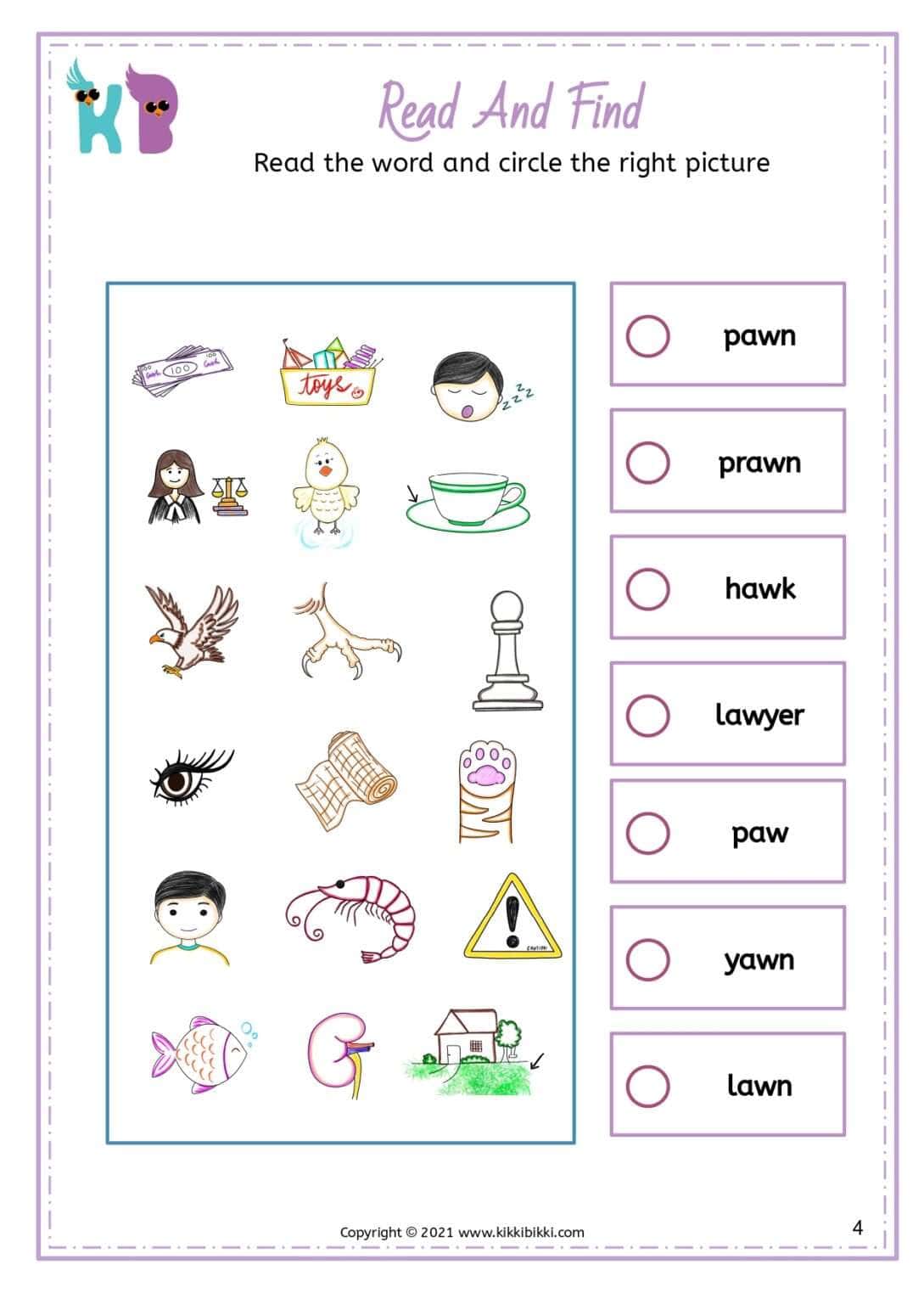 Phonics Fun: Exploring the AW Sound