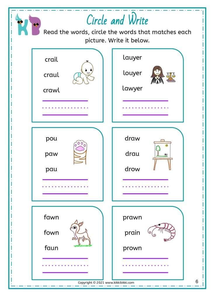 Phonics Fun: Exploring the AW Sound