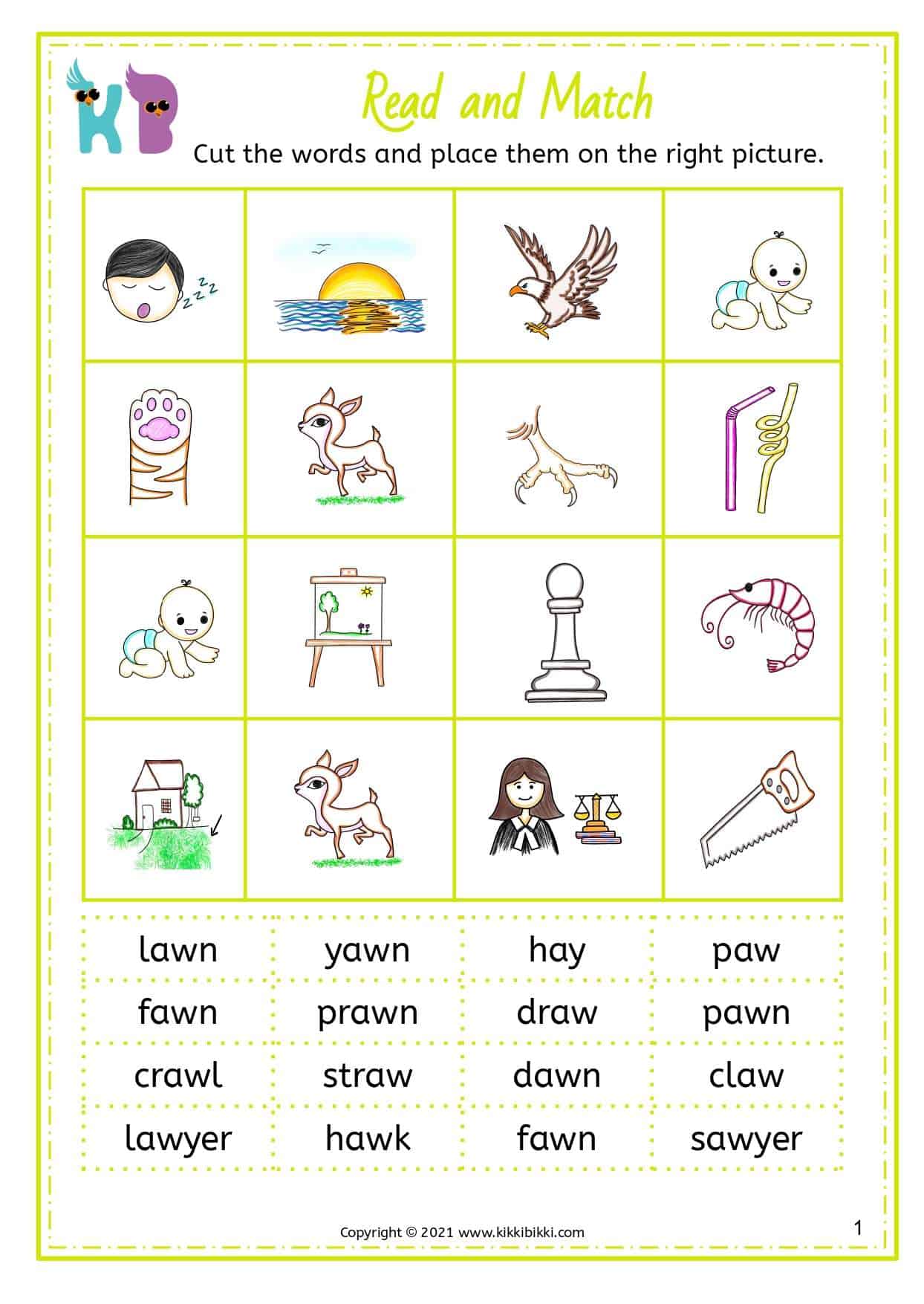 "Adventures in Phonics: Exploring the 'AW' Sound"