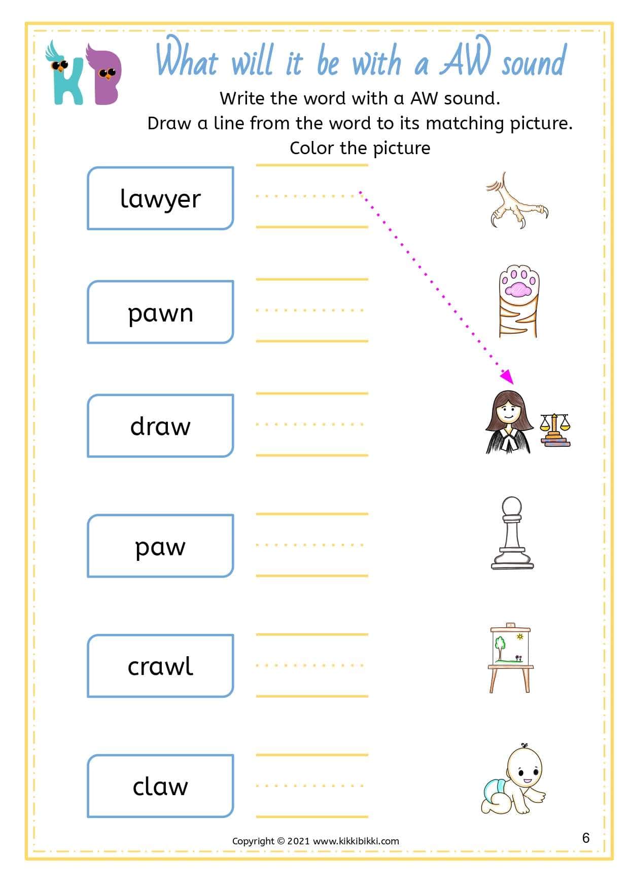 "Adventures in Phonics: Exploring the 'AW' Sound"