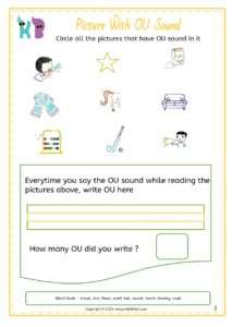 Unlock the OU Sound: Free Printable Worksheets
