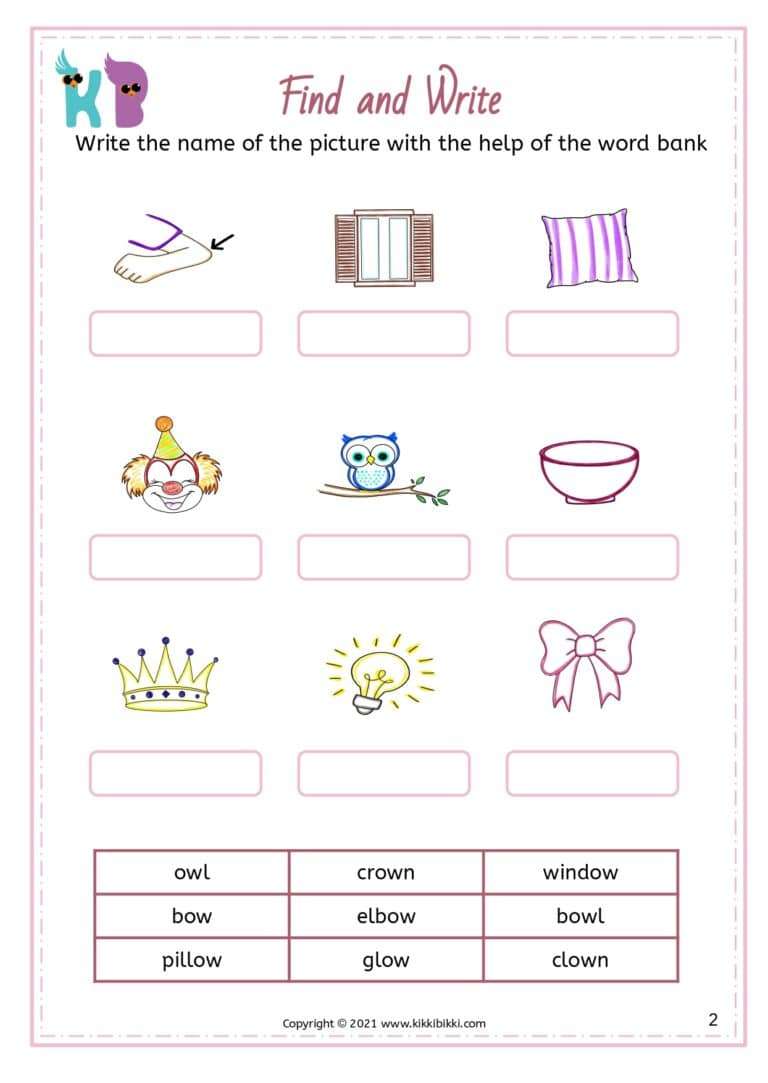 "Exploring Vowel Diphthongs: Introduction to the 'ow' Sound"