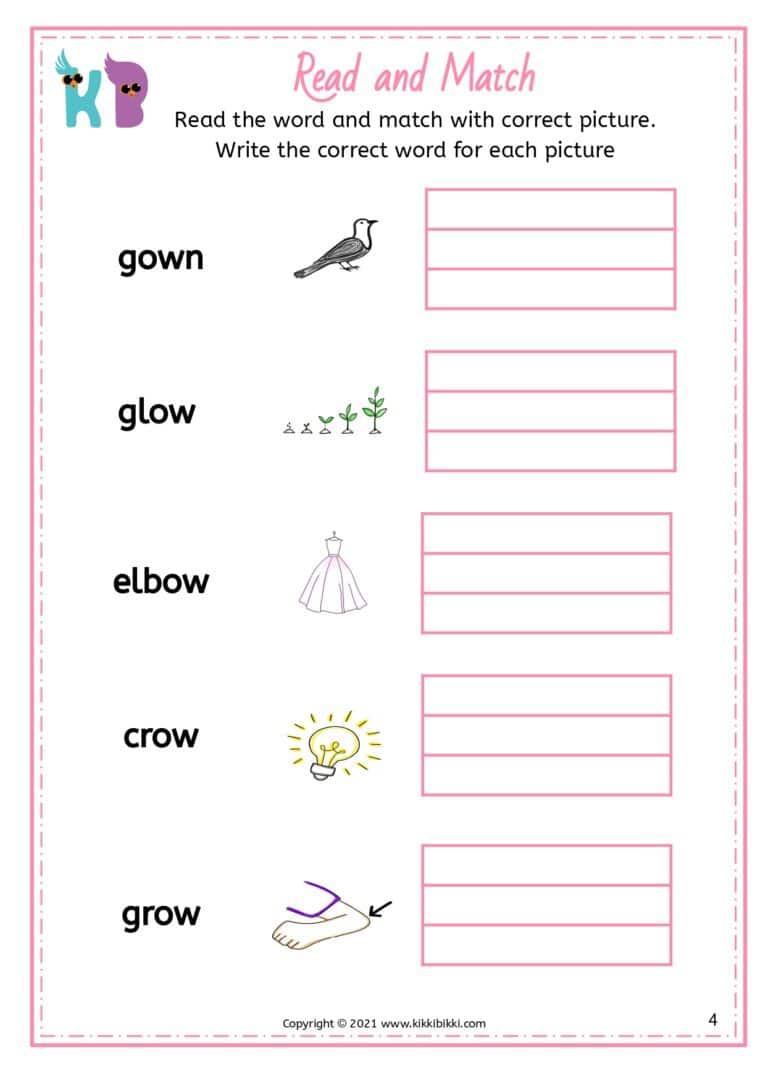 "Exploring Phonics: Introduction to the 'OW' Sound"