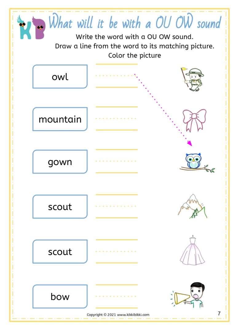 Read and Match Worksheets