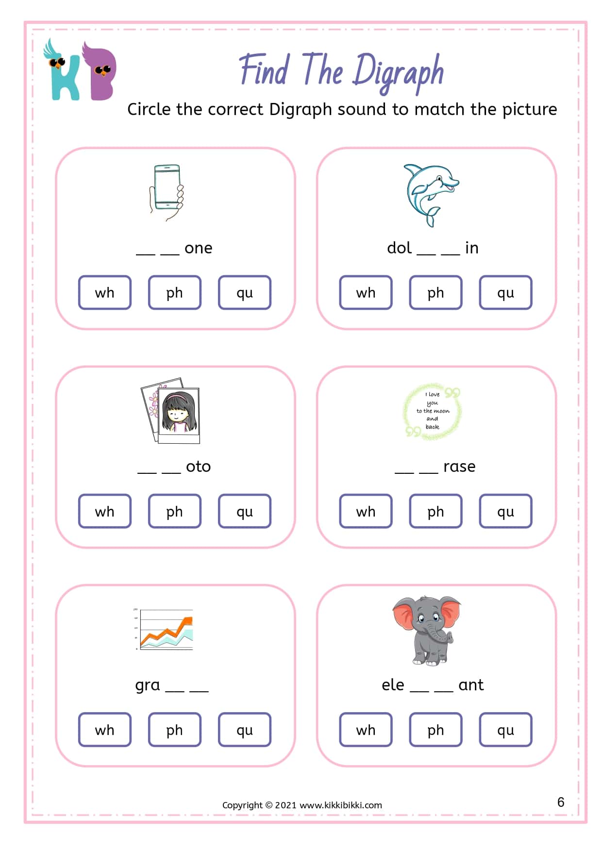 Exploring the 'PH' Sound: Write the Sound Worksheets